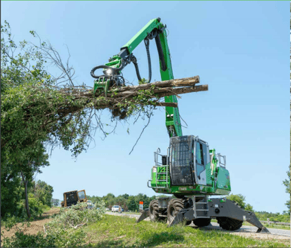 Cutting Crew: Keep Your Tree Care Team Safe with the SENNEBOGEN 718